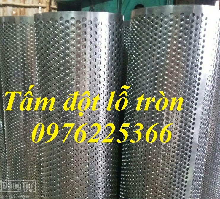 Tôn đột lỗ mạ kẽm